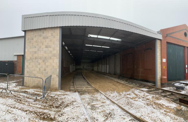 Main work on carriage shed complete | Great Central Railway (Nottingham ...